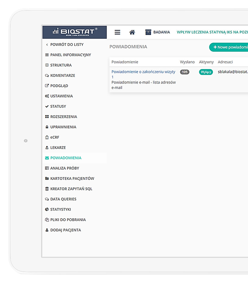 BioStat® eCRF Clinical Trial Software