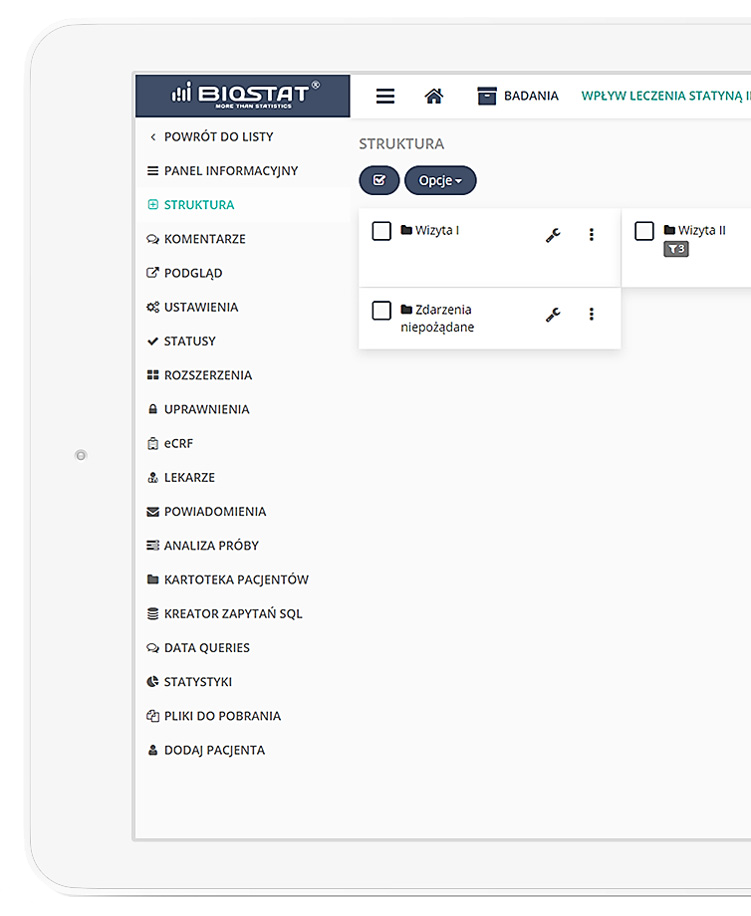 BioStat® eCRF Clinical Trial Software